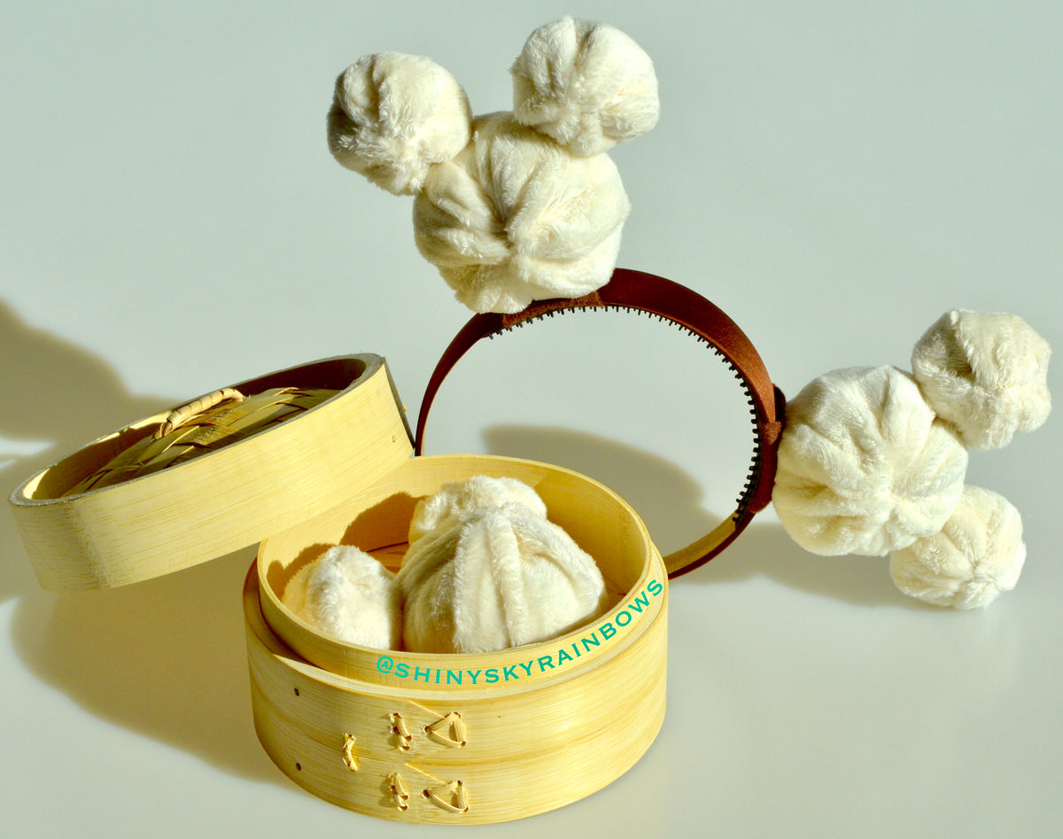 No Bow Dim Sum Headband, Mouse Shaped Bao Ears – SSR